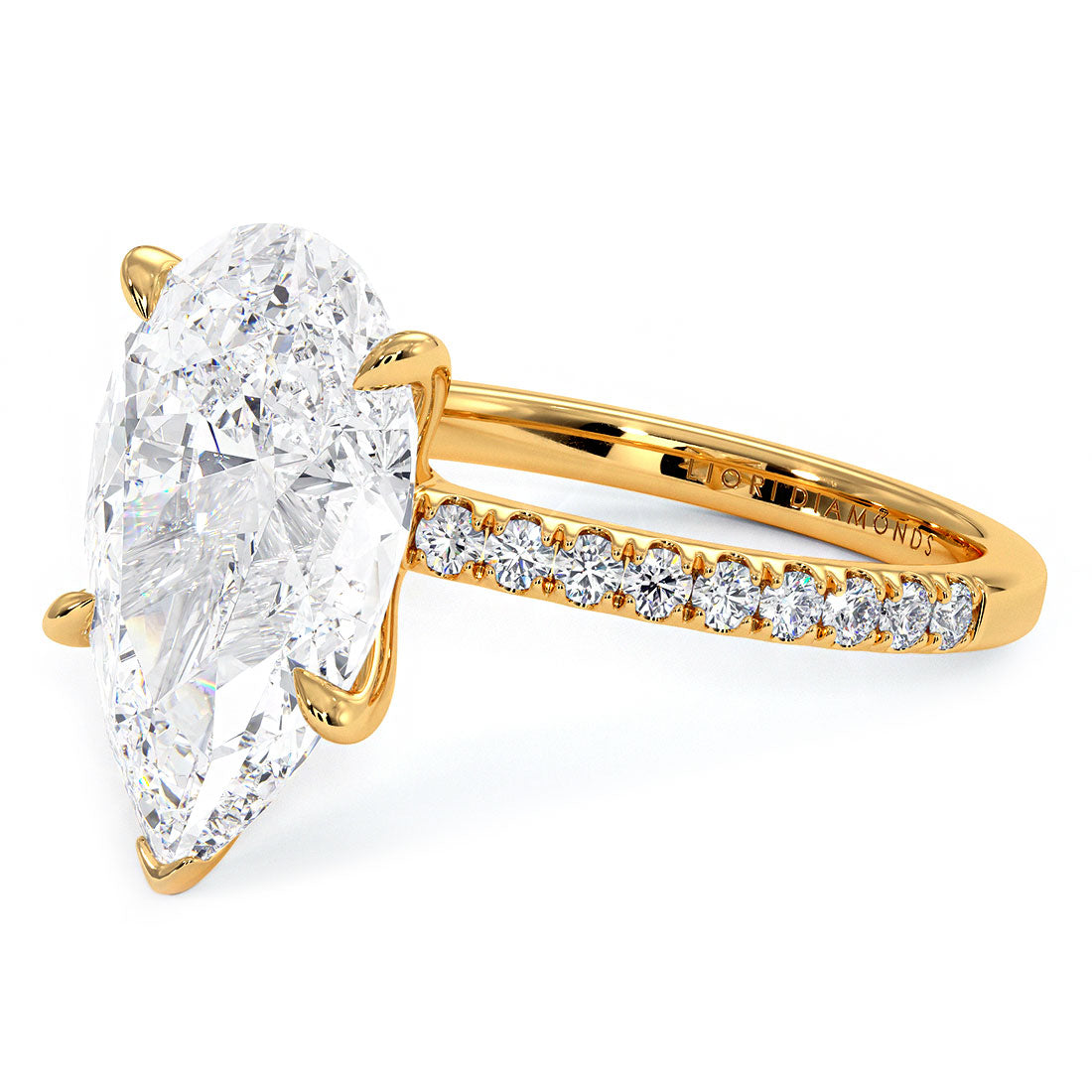 Pear Engagement Ring | Liori Diamonds TM