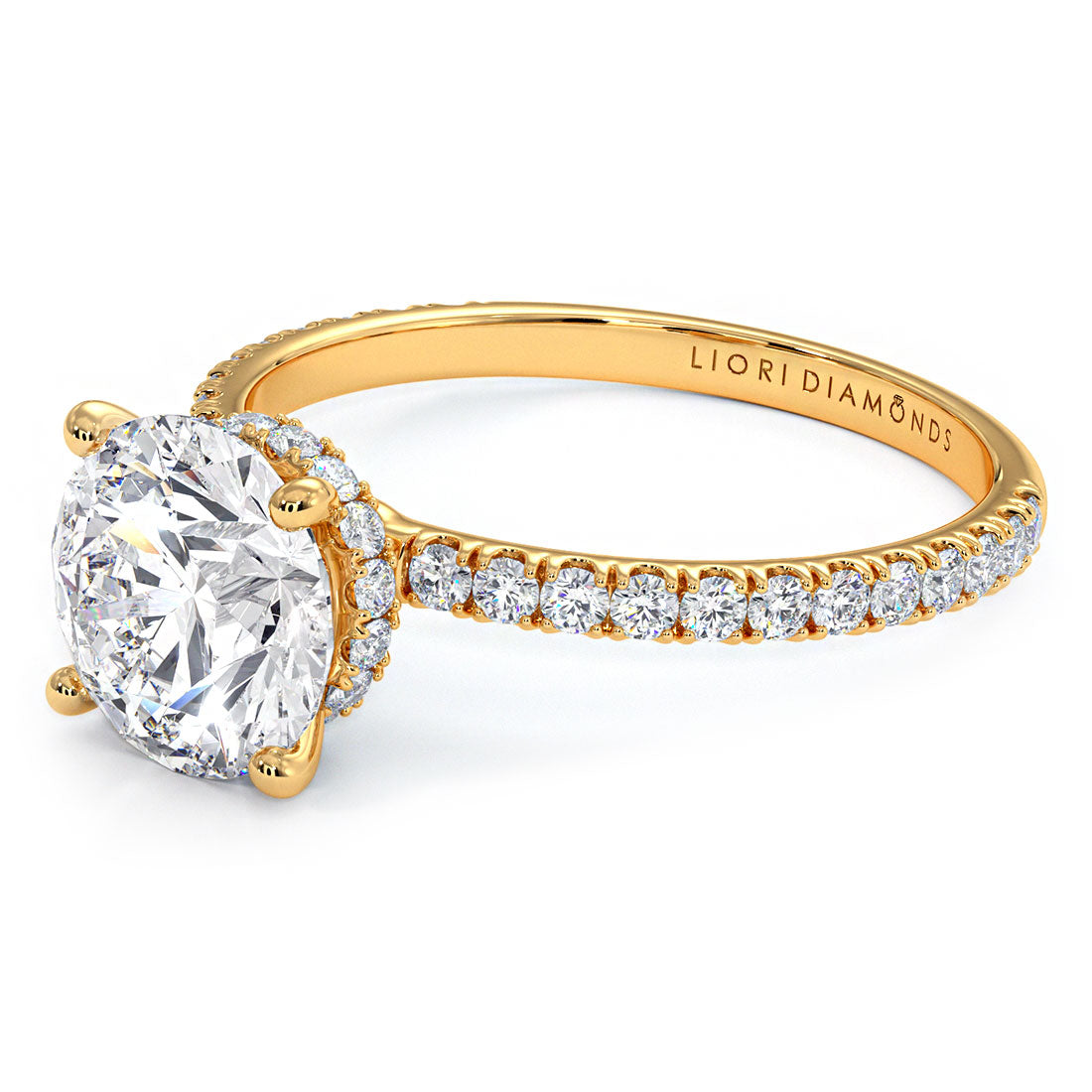 Round Engagement Ring | Liori Diamonds TM